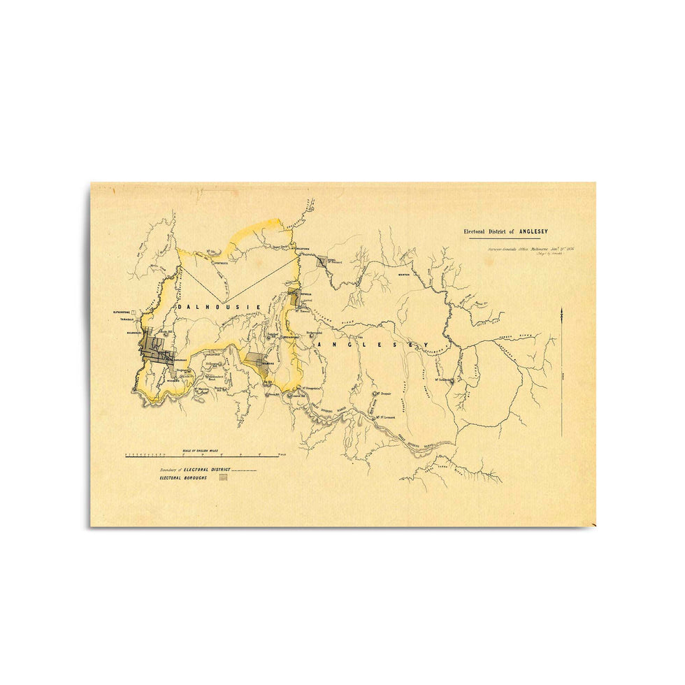 Woodend, Victoria Vintage Maps
