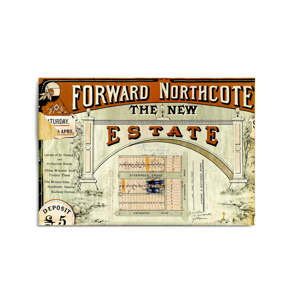 Northcote, Victoria Vintage Maps