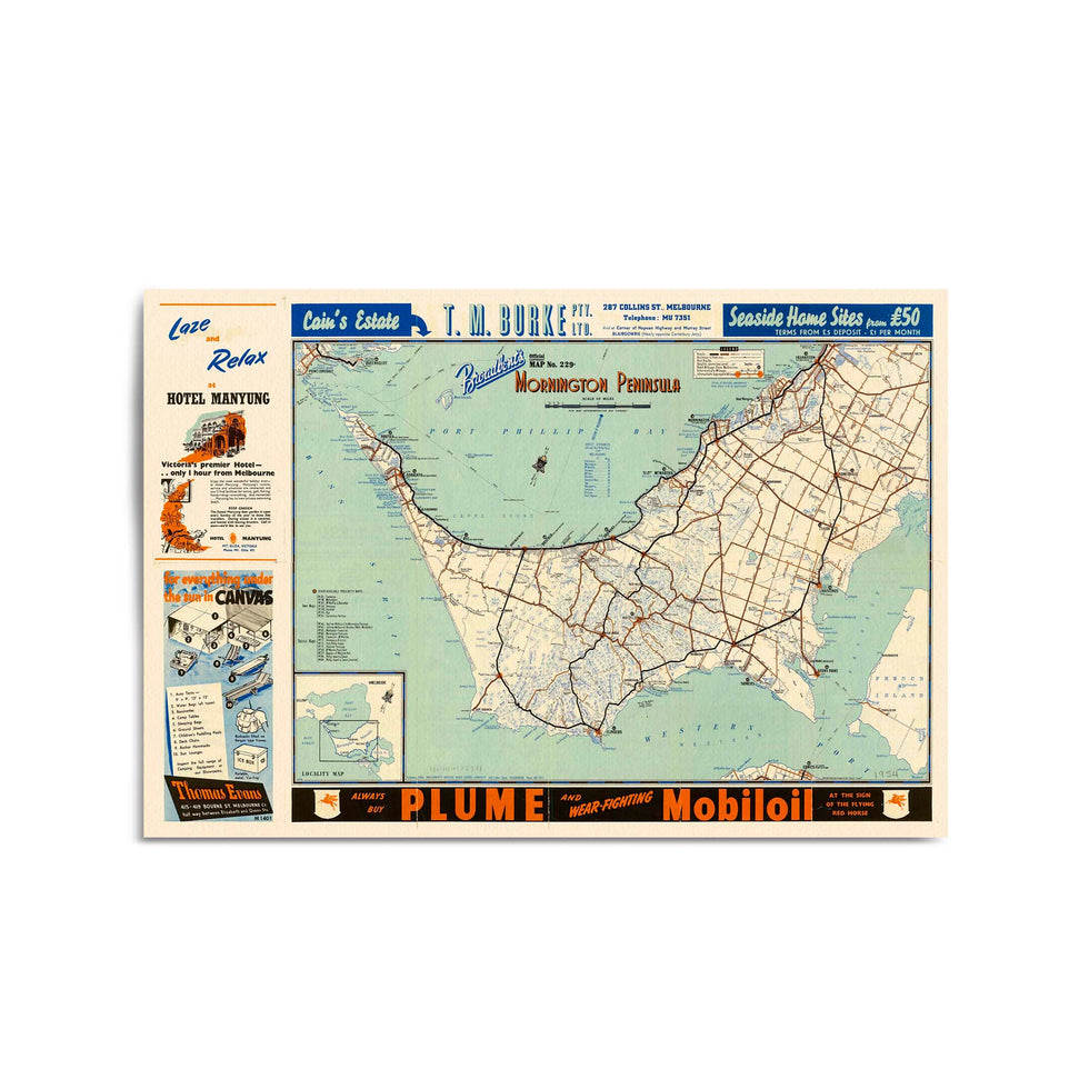 Dromana, Victoria Vintage Maps