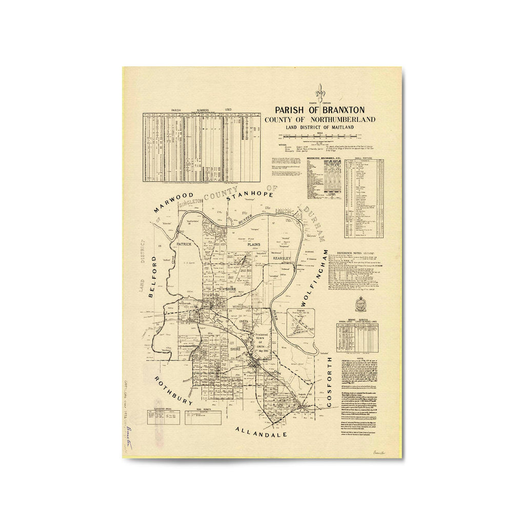 Maps of Greta, New South Wales – Vintage Maps