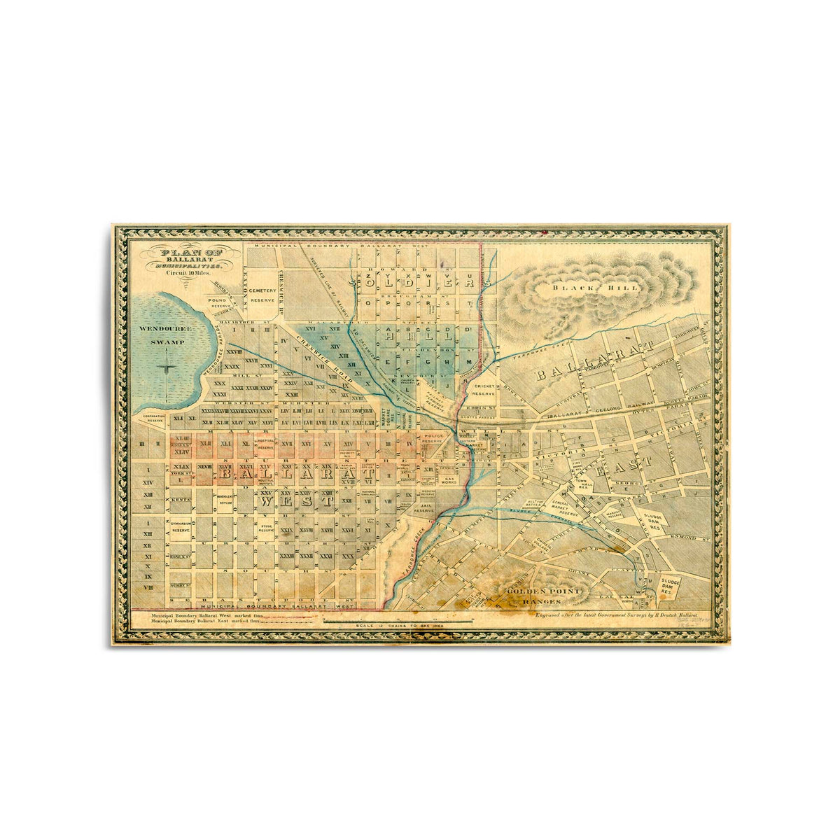 Vintage Maps | Old Australian Maps, Posters & Prints