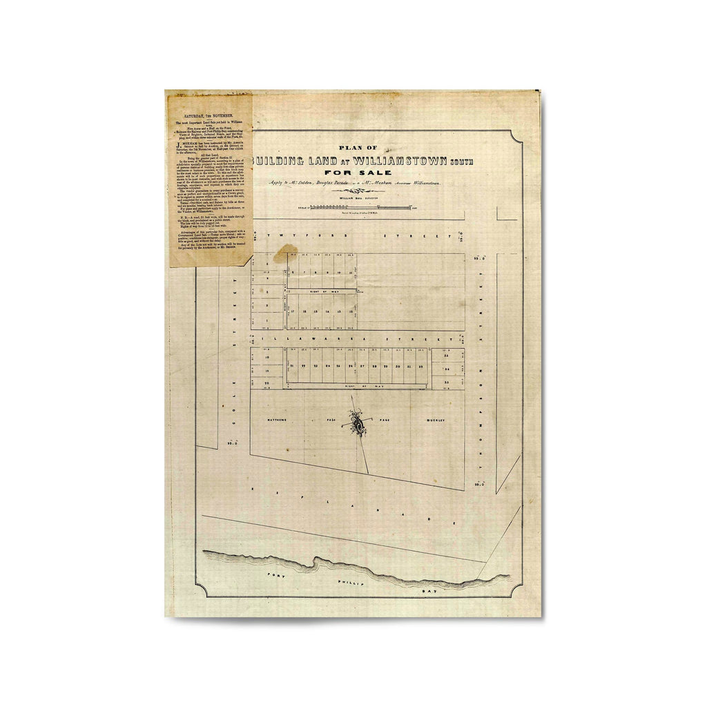 Williamstown, Victoria Vintage Maps