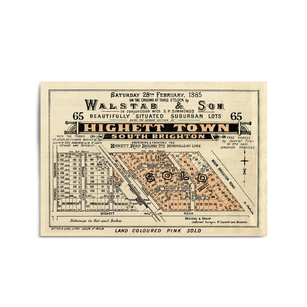 Highett, Victoria Vintage Maps