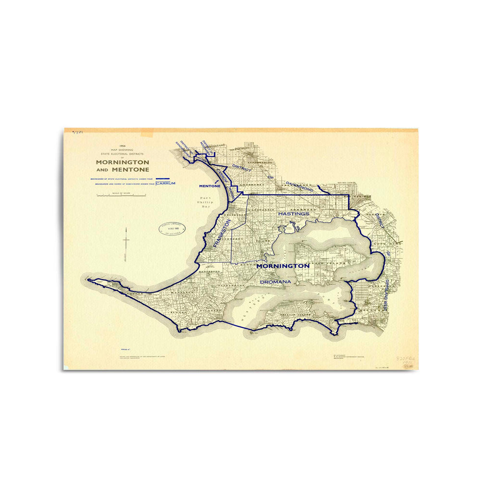 Corinella, Victoria Vintage Maps