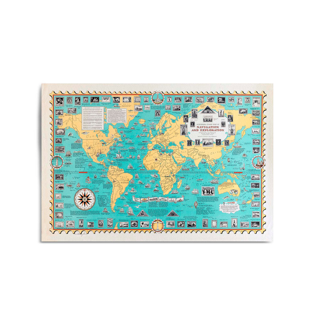 1878 Vintage Map of The World – Vintage Maps