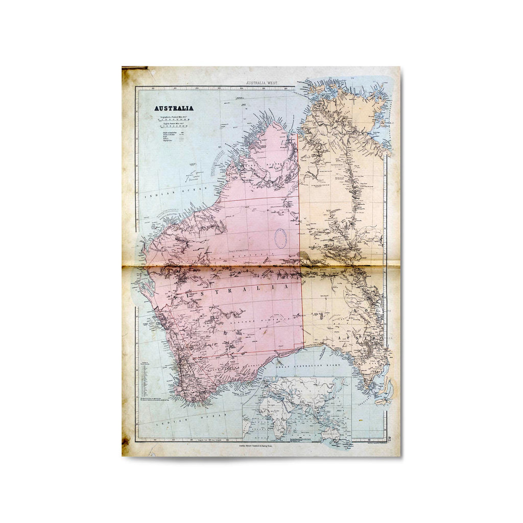 Vintage Maps of Australia