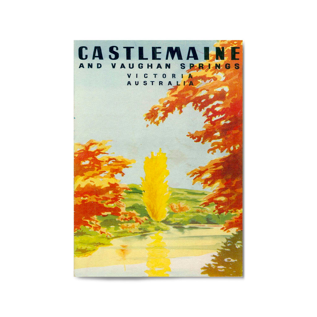 Castlemaine, Victoria Vintage Maps