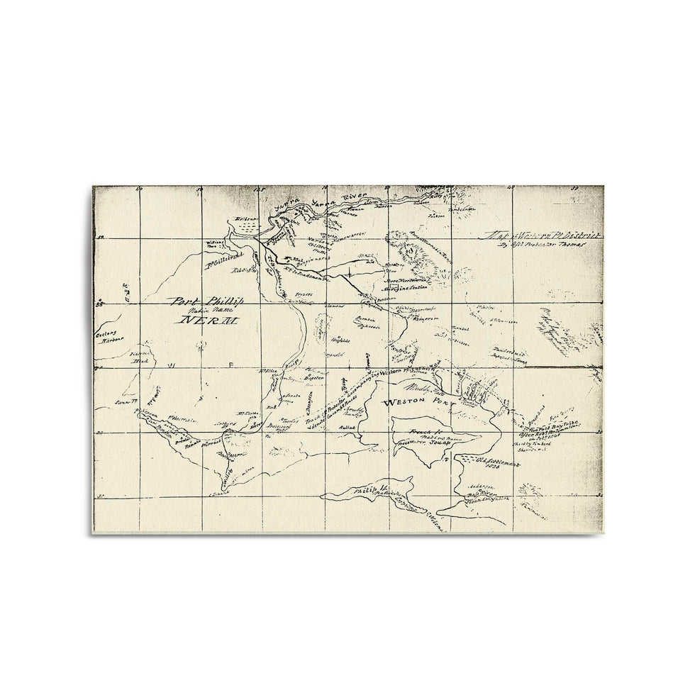 Greater Melbourne Vintage Maps & Plans
