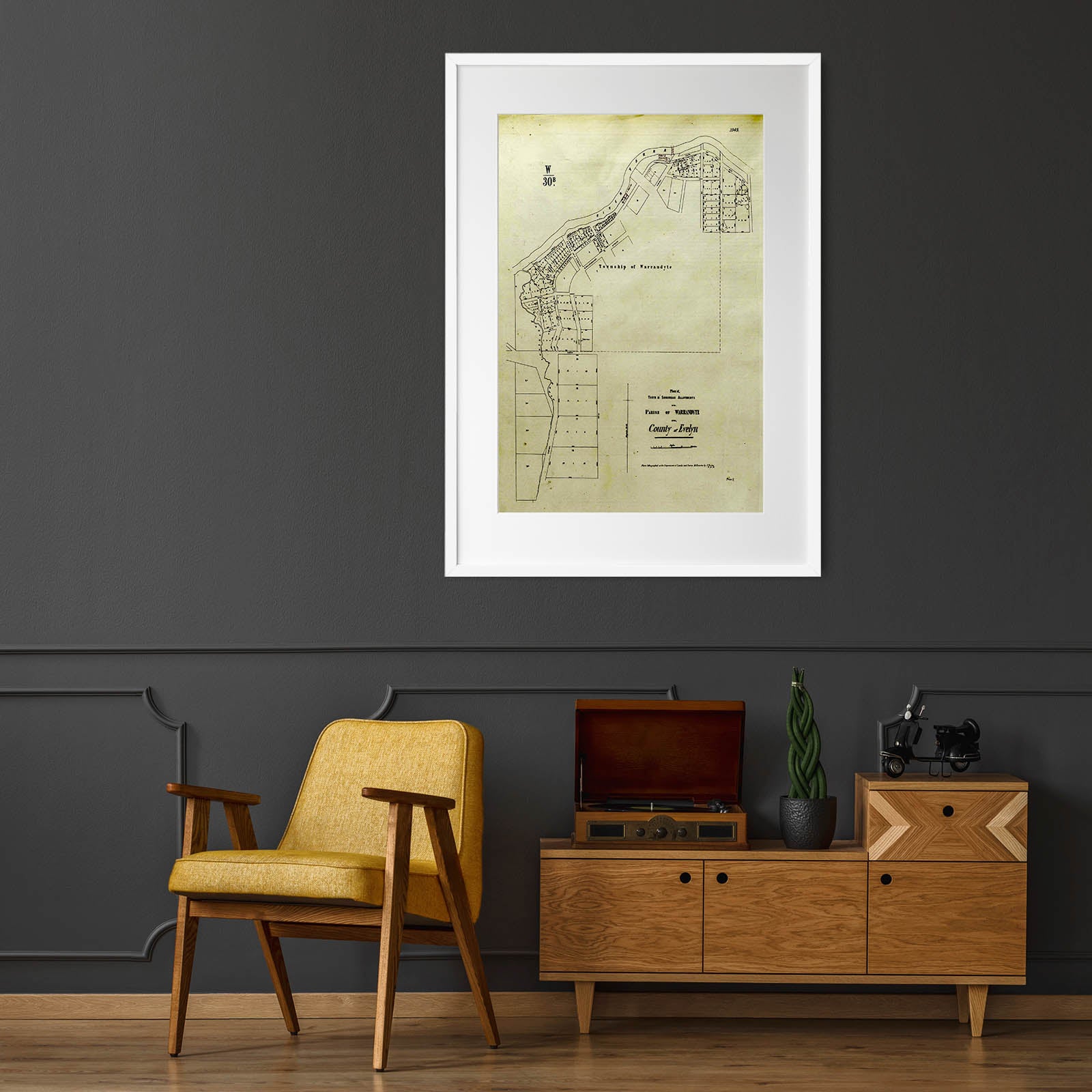 Warrandyte, Victoria Australia Vintage Map #4 (1876) – Vintage Maps
