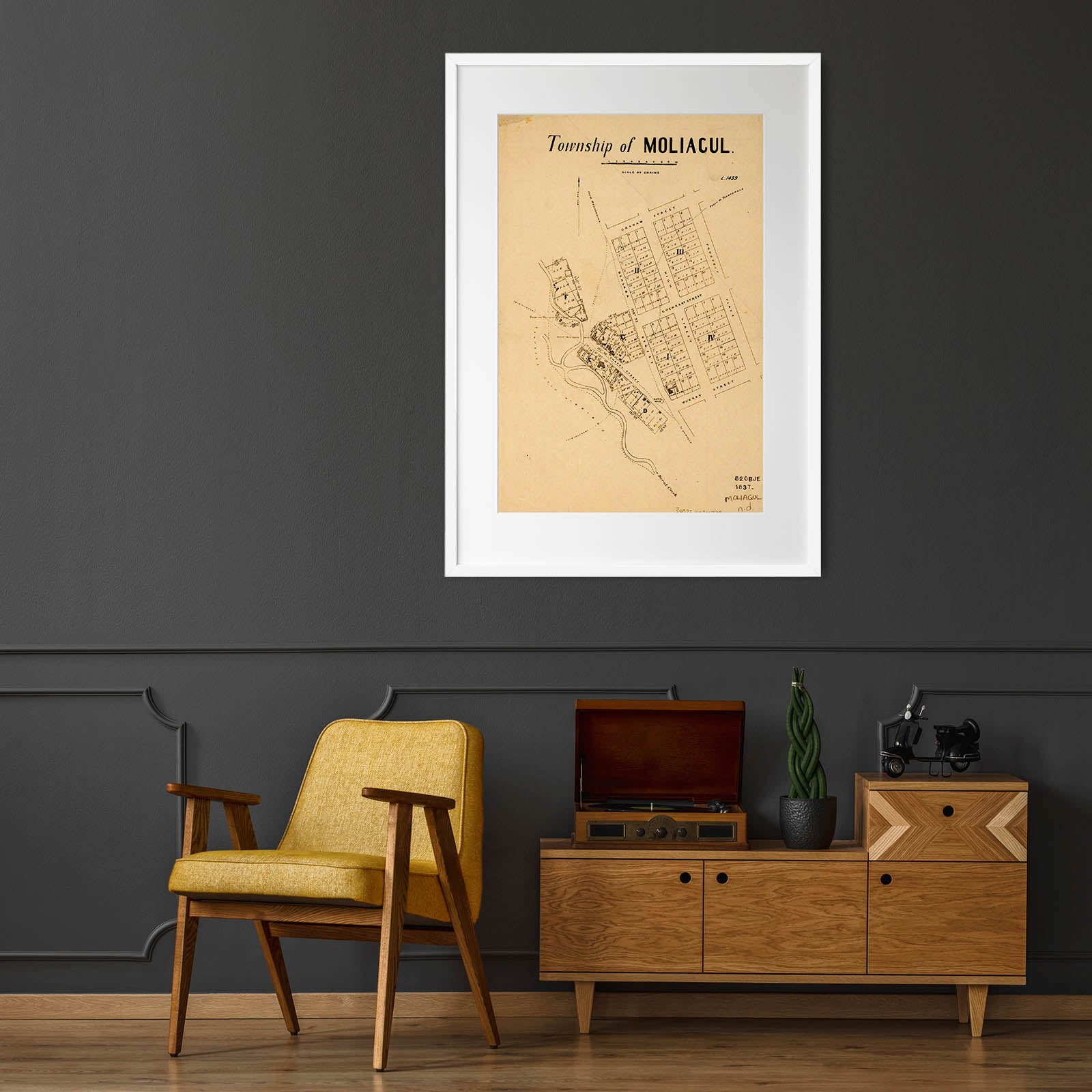 Moliagul, Victoria Australia Vintage Map #6 (185-?) – Vintage Maps