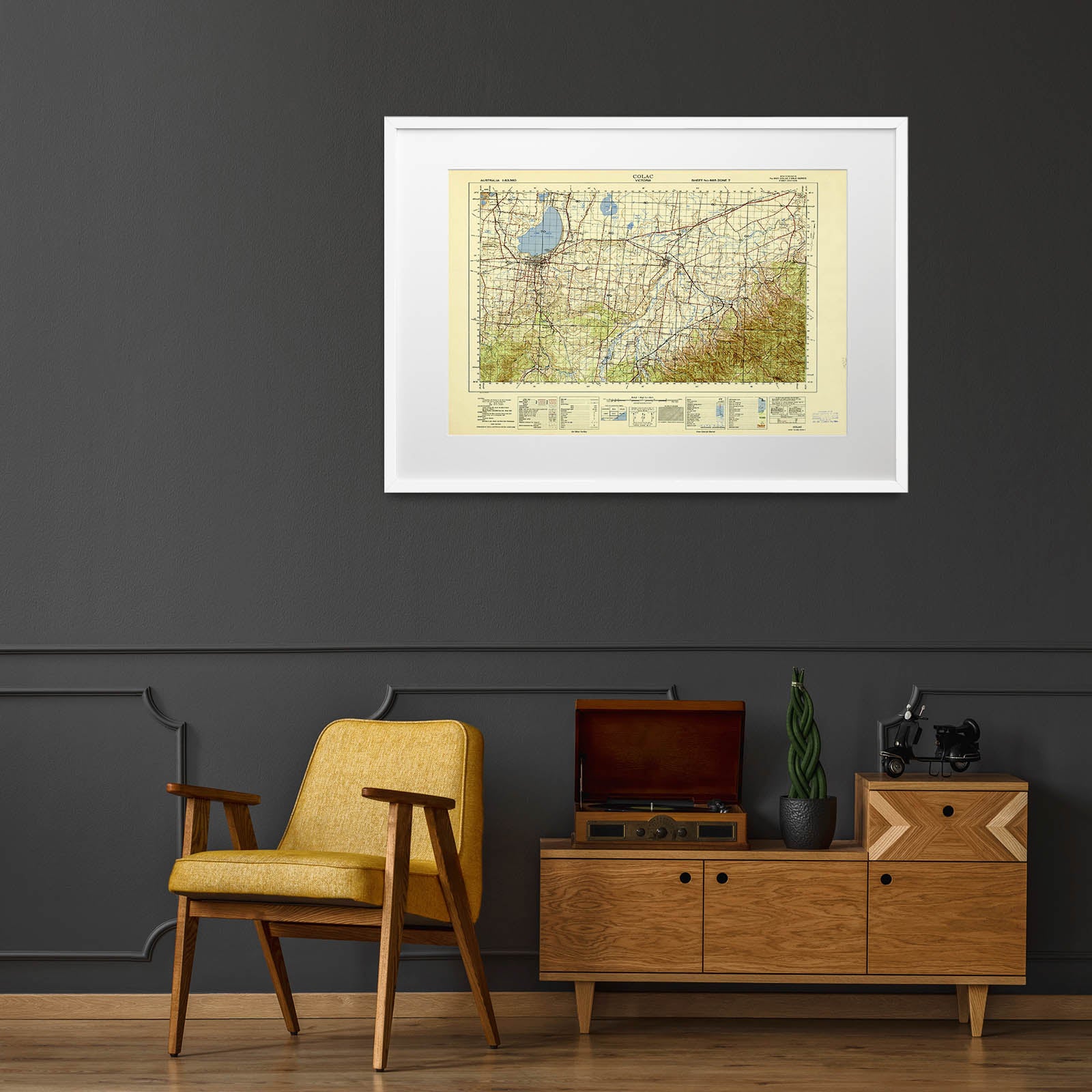 Colac, Victoria Australia Vintage Map #5 (1949) – Vintage Maps