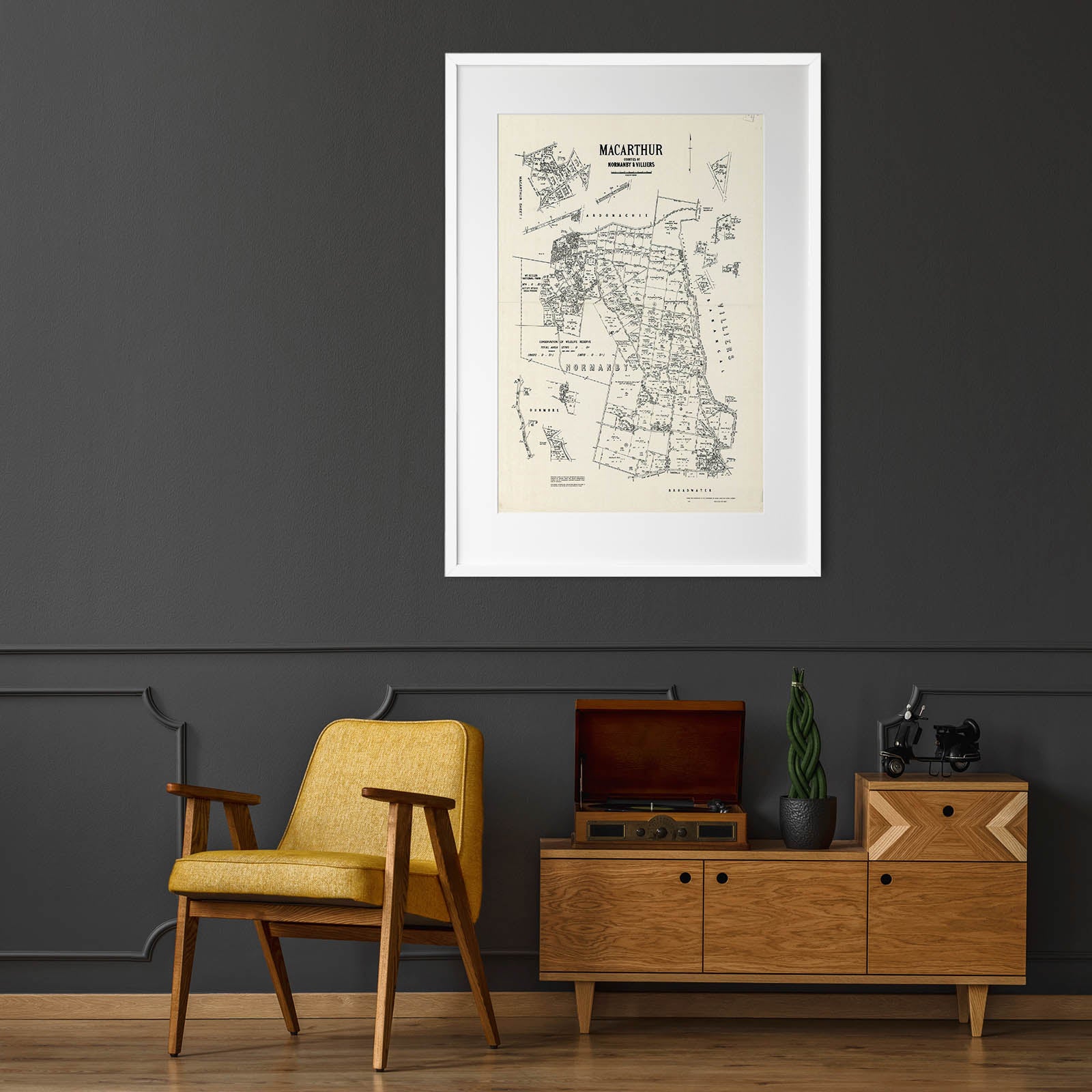 MacArthur, Victoria Australia Vintage Map #3 (1932) – Vintage Maps