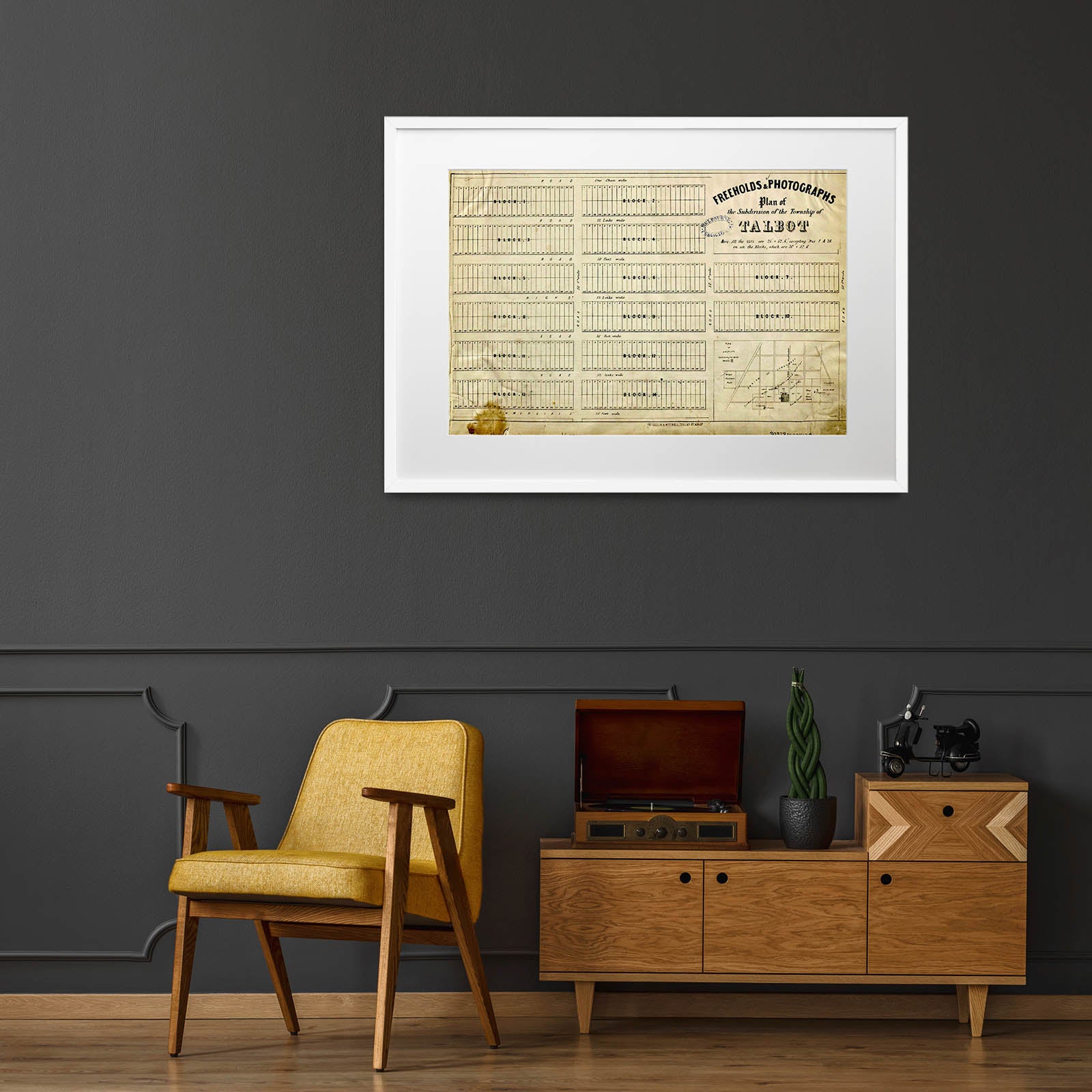 Talbot, Victoria Australia Vintage Map #1 (185-?) – Vintage Maps