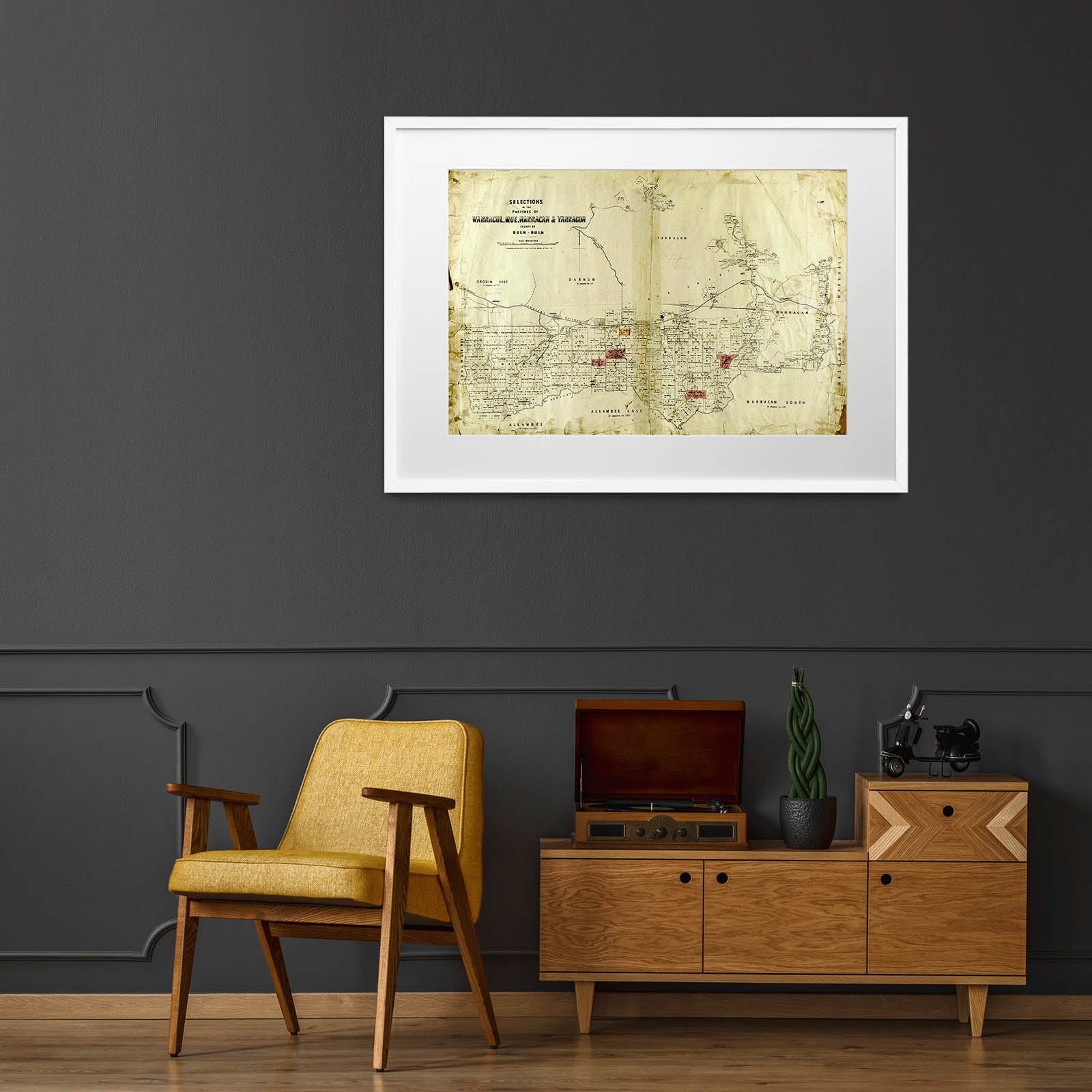 Moe, Victoria Australia Vintage Map #1 (1893) – Vintage Maps