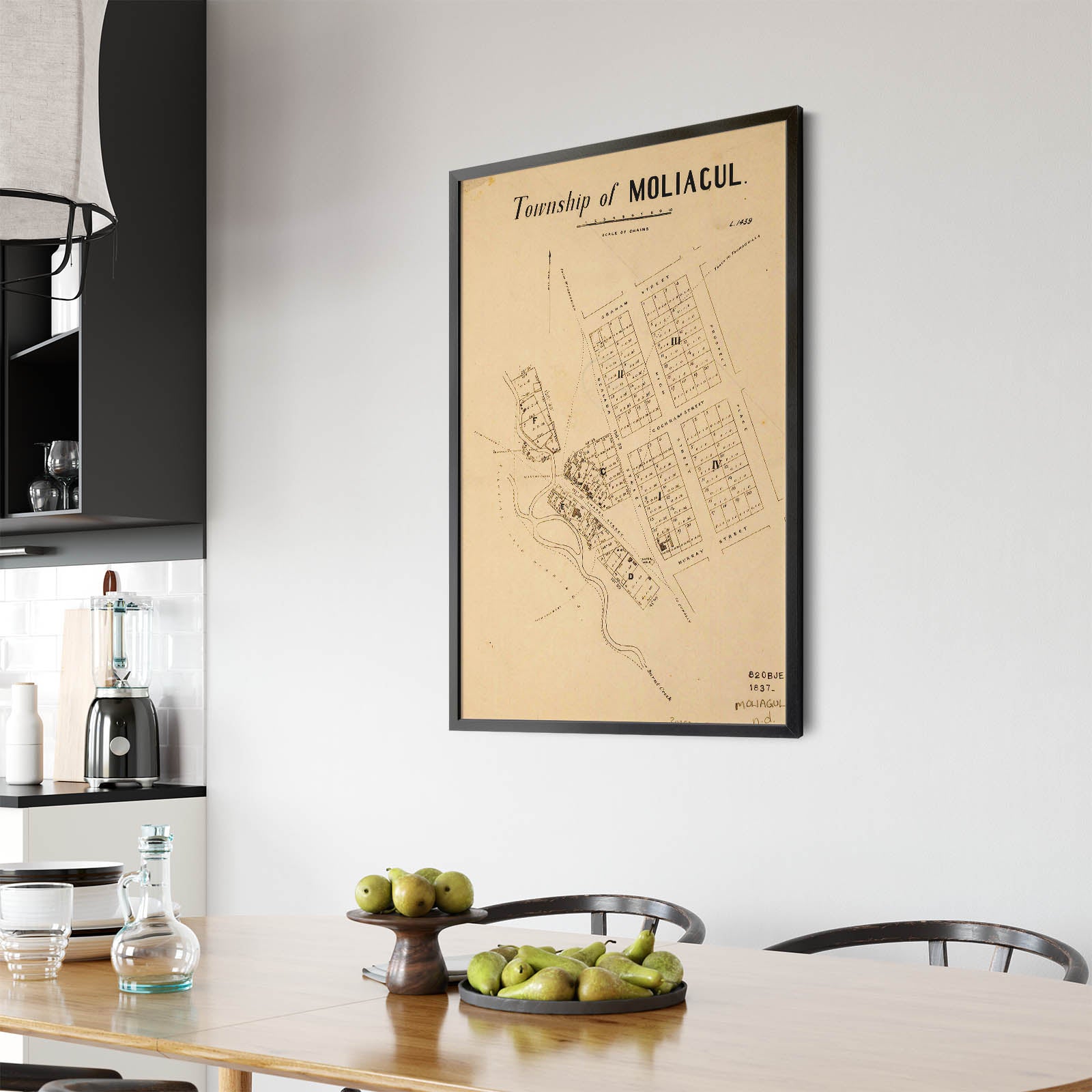 Moliagul, Victoria Australia Vintage Map #6 (185-?) – Vintage Maps