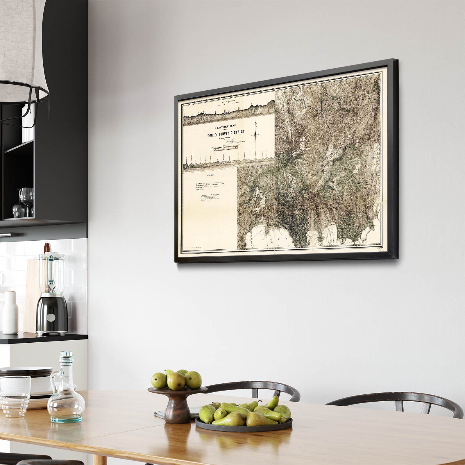 Omeo, Victoria Australia Vintage Map #3 (1880) – Vintage Maps