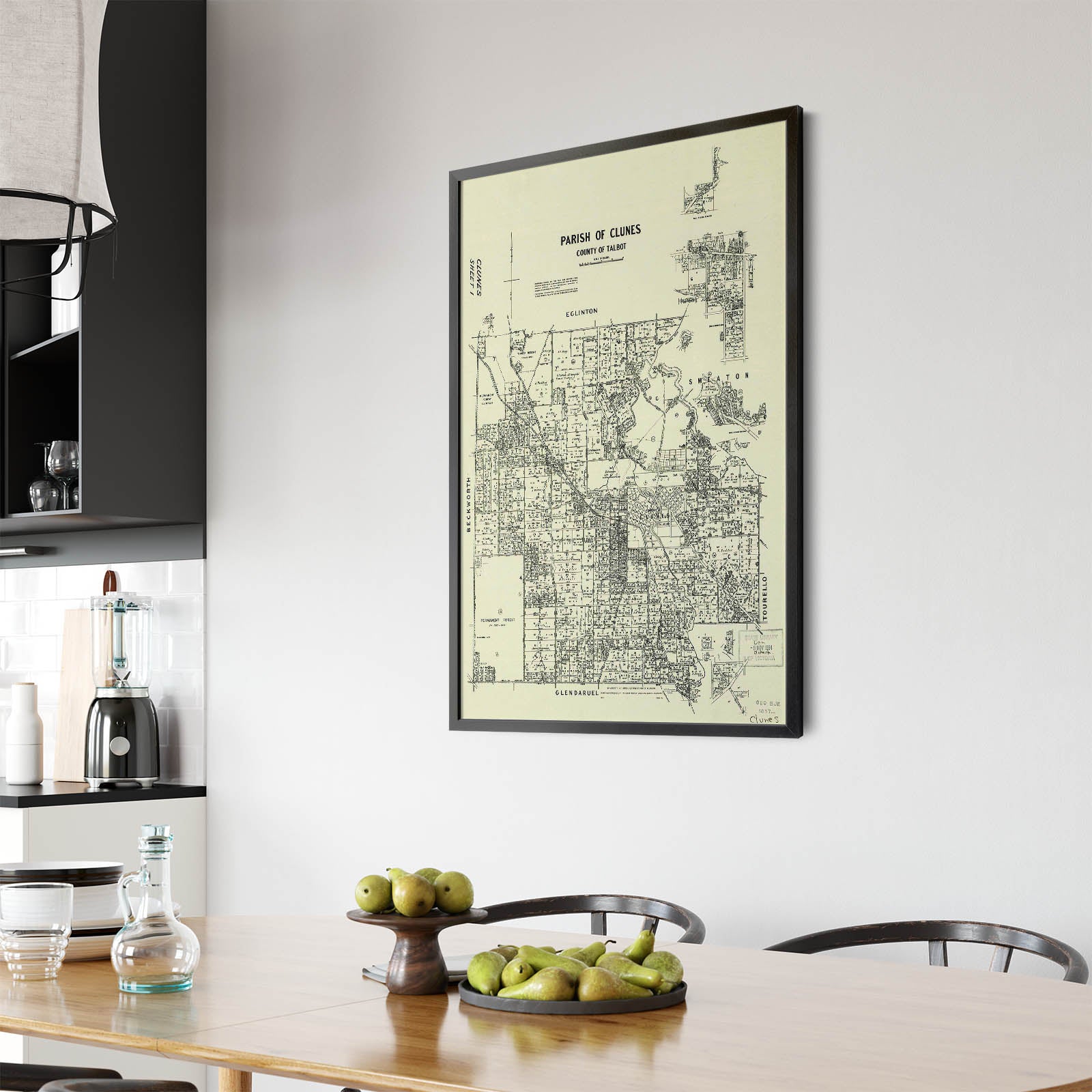 Clunes, Victoria Australia Vintage Map #4 (1959) – Vintage Maps