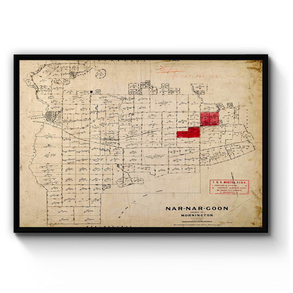 Pakenham, Victoria Vintage Maps