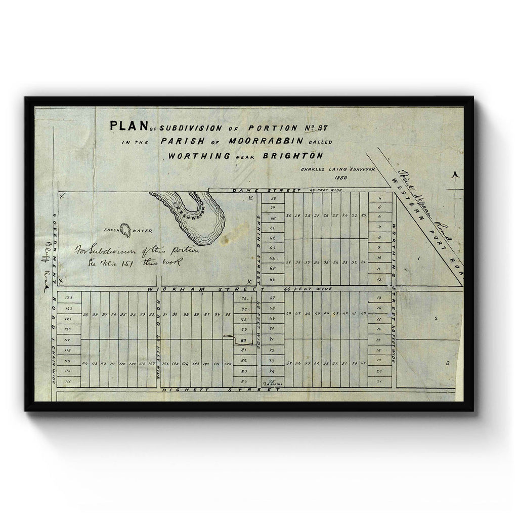 Highett, Victoria Vintage Maps