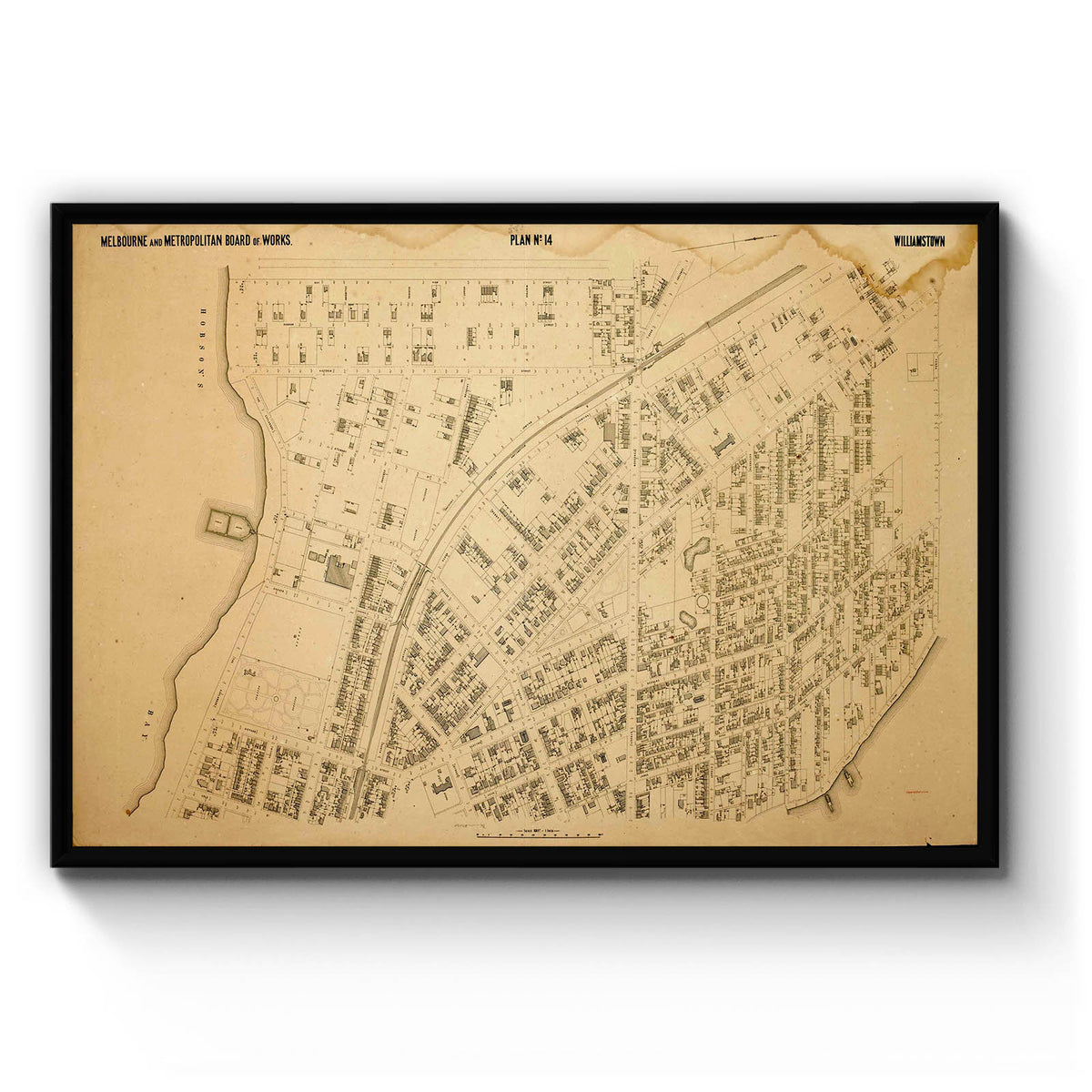 Williamstown, Victoria Australia Vintage Map #28 (1894) – Vintage Maps