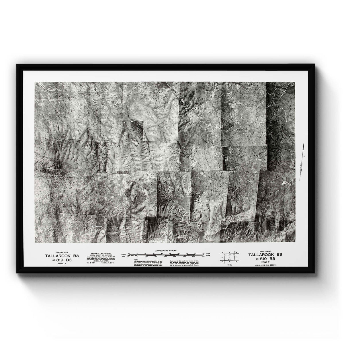 Tallarook, Victoria Australia Vintage Map #6 (1957) – Vintage Maps