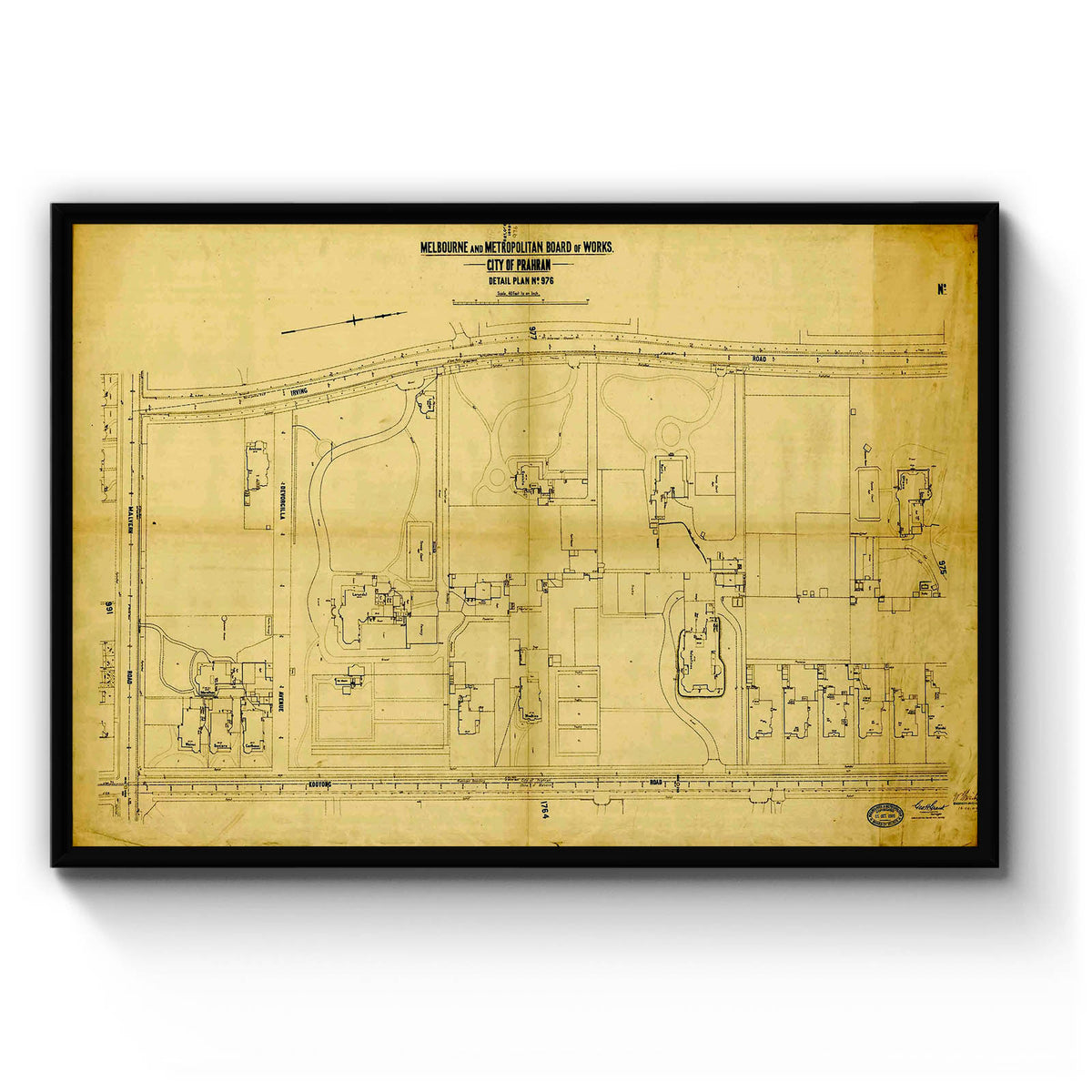 Toorak, Victoria Australia Vintage Map #26 (1901) – Vintage Maps
