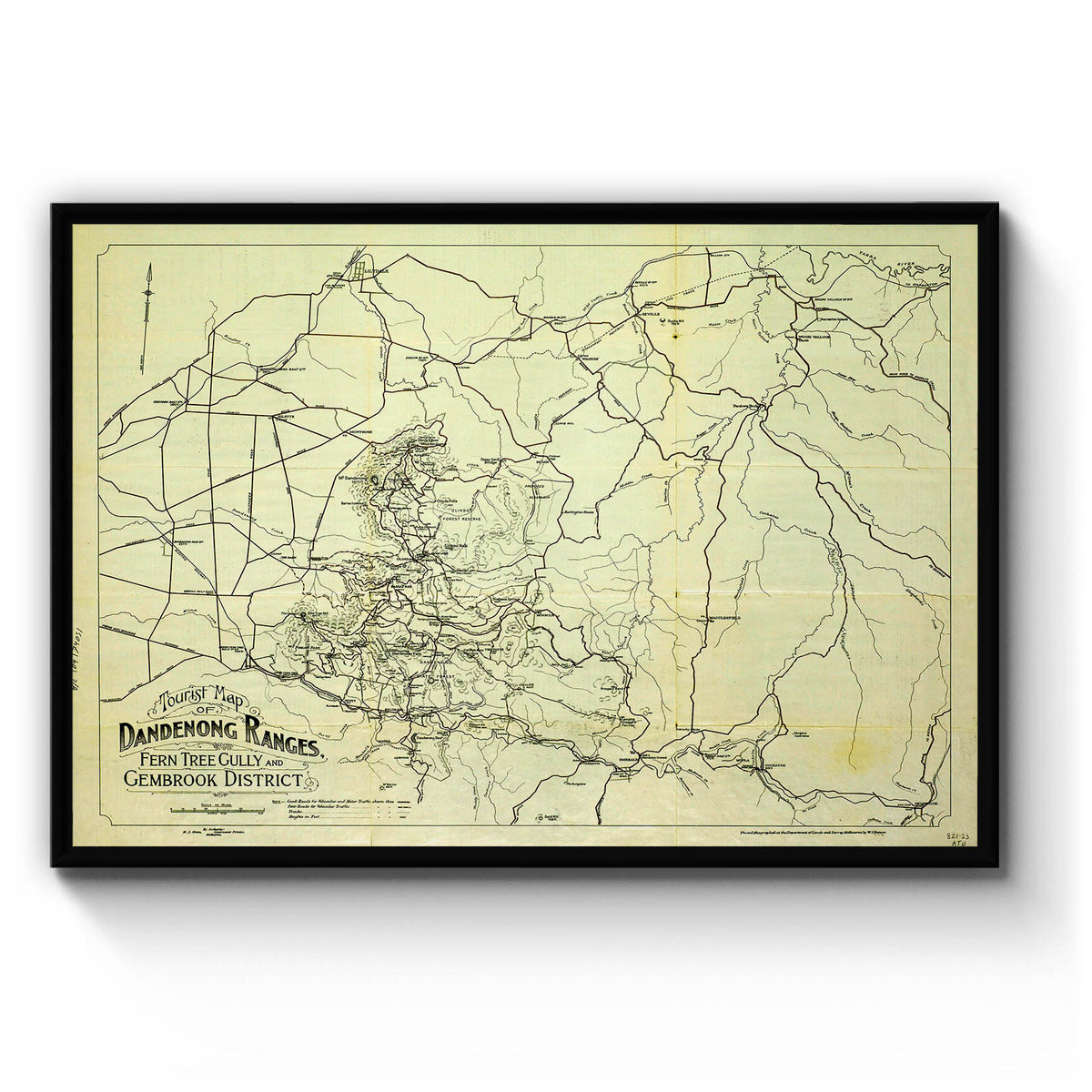 Ferntree Gully, Victoria Australia Vintage Map #16 (1926) – Vintage Maps