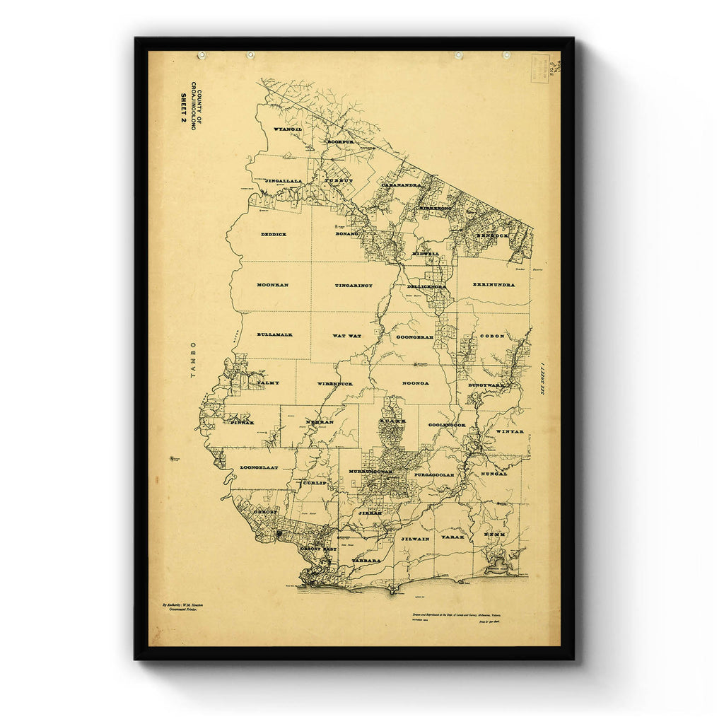Mallacoota, Victoria Vintage Maps