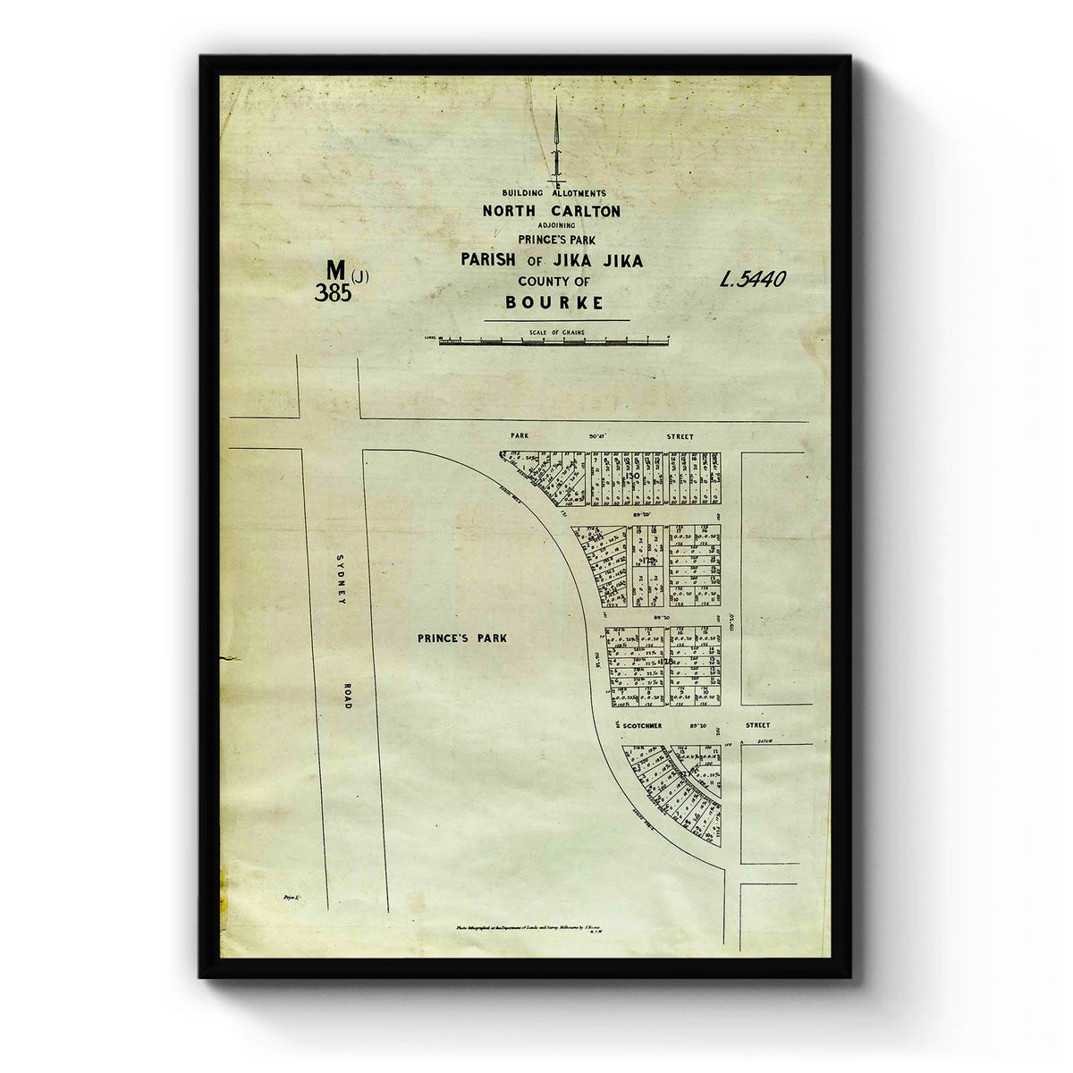 Carlton, Victoria Australia Vintage Map #40 (1878) – Vintage Maps