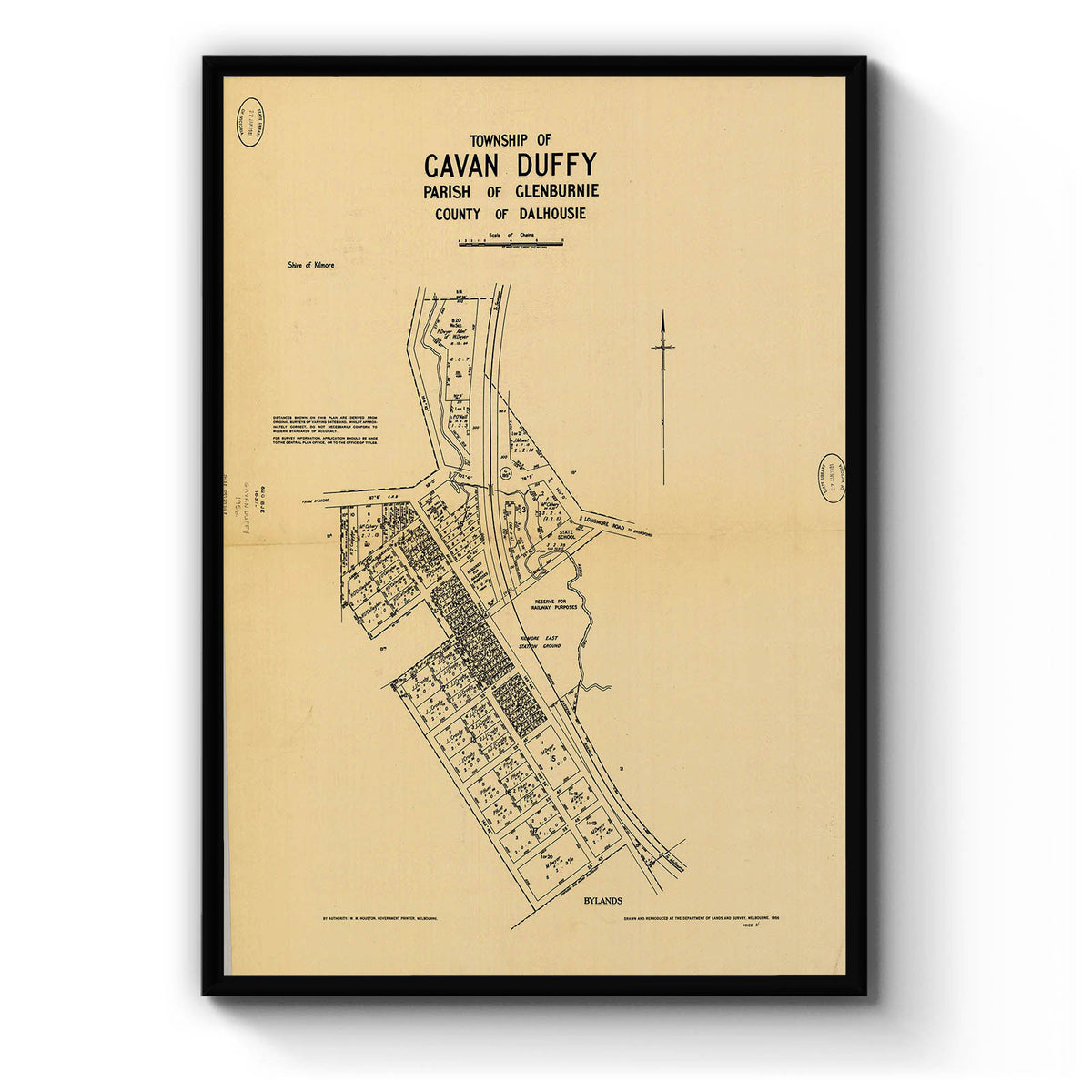 Kilmore, Victoria Australia Vintage Map #7 (1956) – Vintage Maps