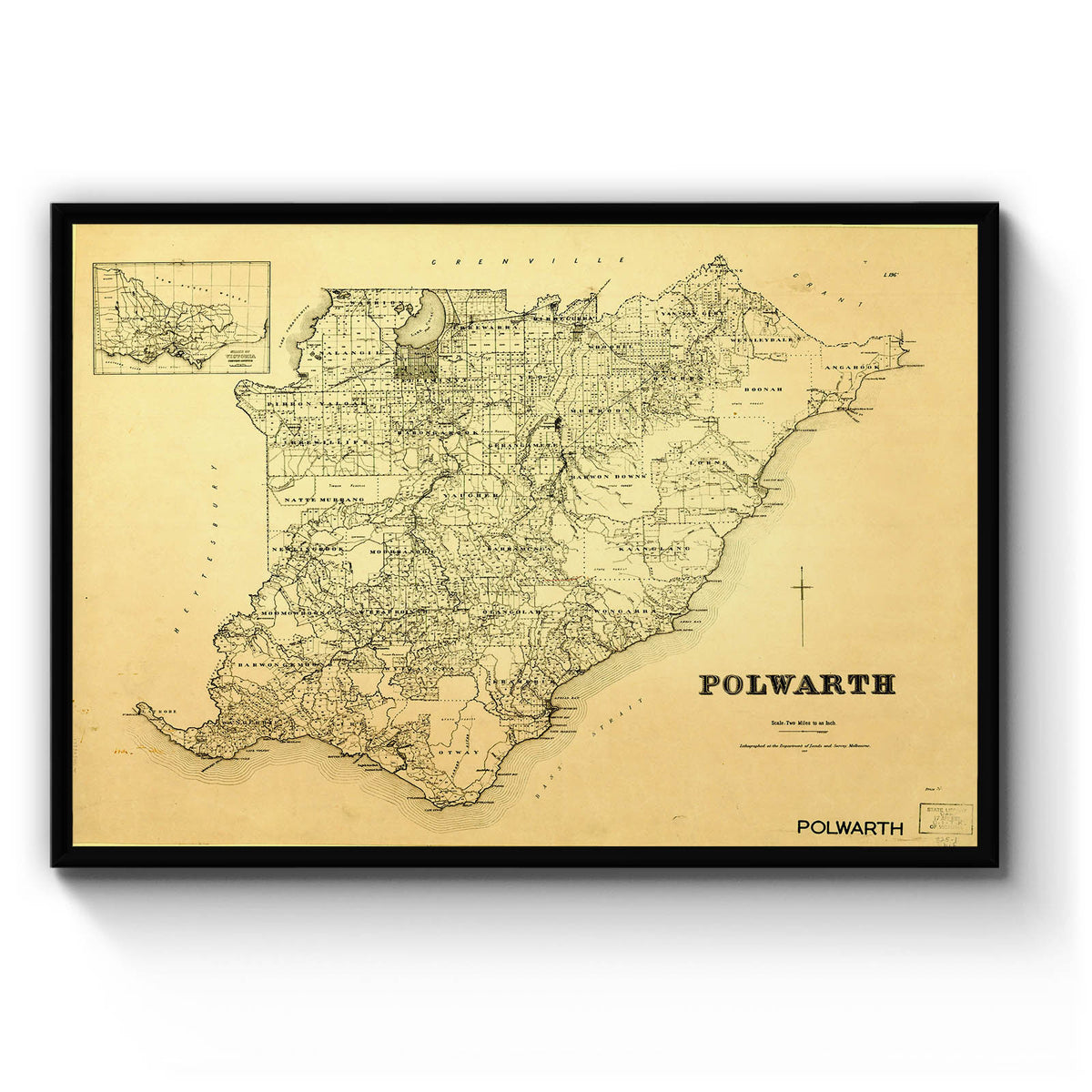 Colac, Victoria Australia Vintage Map #8 (1927) – Vintage Maps