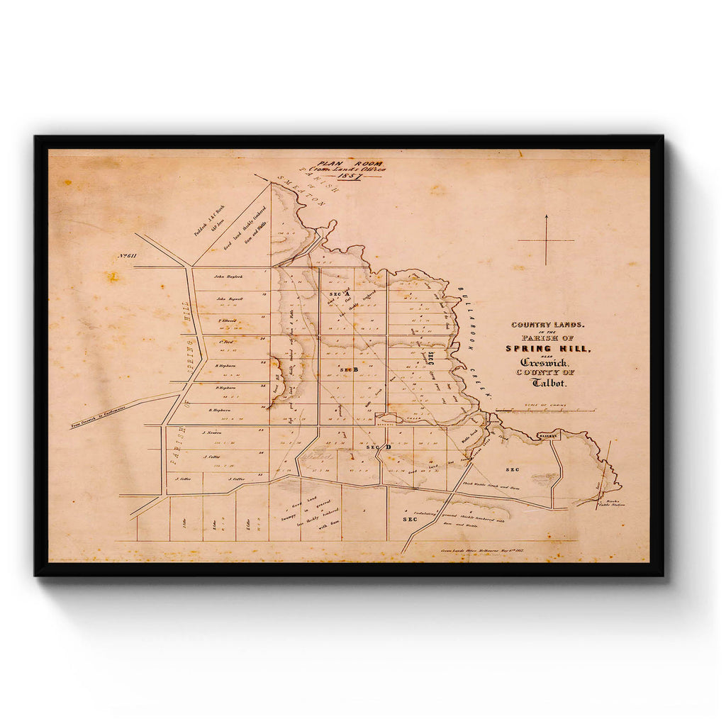 Creswick, Victoria Vintage Maps