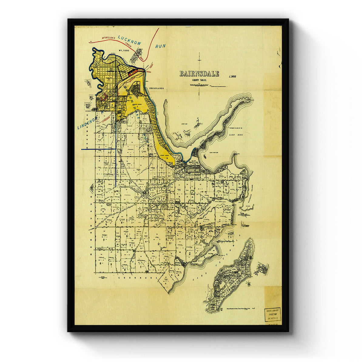 Bairnsdale, Victoria Australia Vintage Map #15 (1939) – Vintage Maps