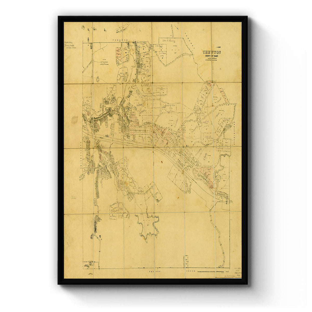 Chewton, Victoria Australia Vintage Map #8 (1926) – Vintage Maps