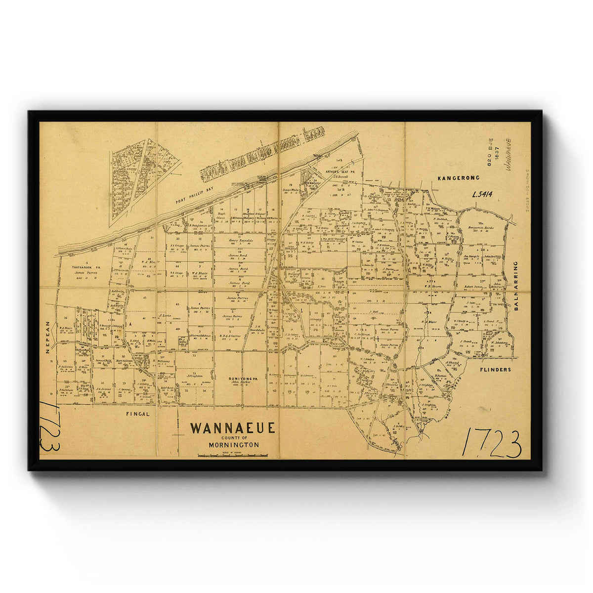 Rosebud, Victoria Australia Vintage Map #1 (188-?) – Vintage Maps