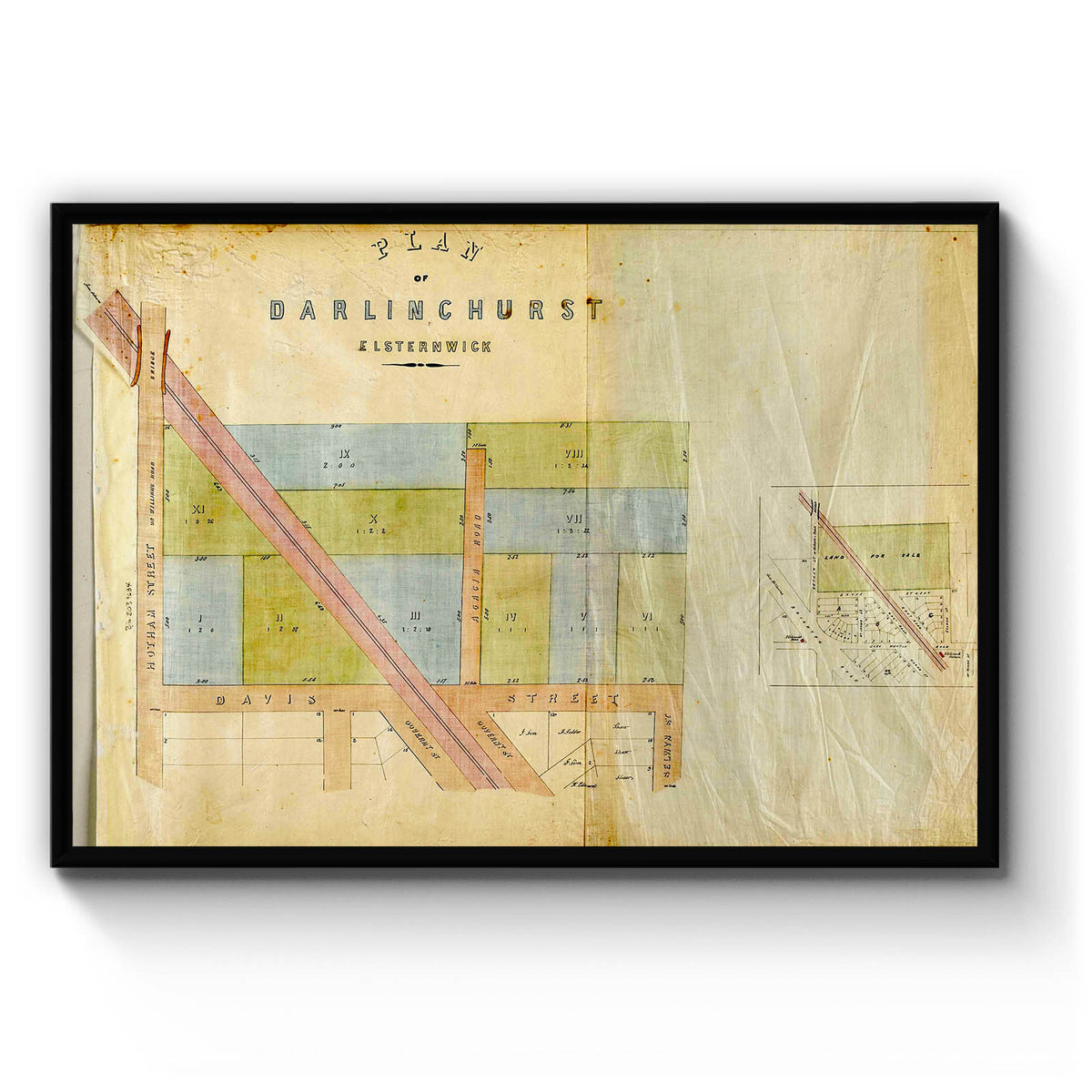 Elsternwick, Victoria Australia Vintage Map #31 (188-?) – Vintage Maps