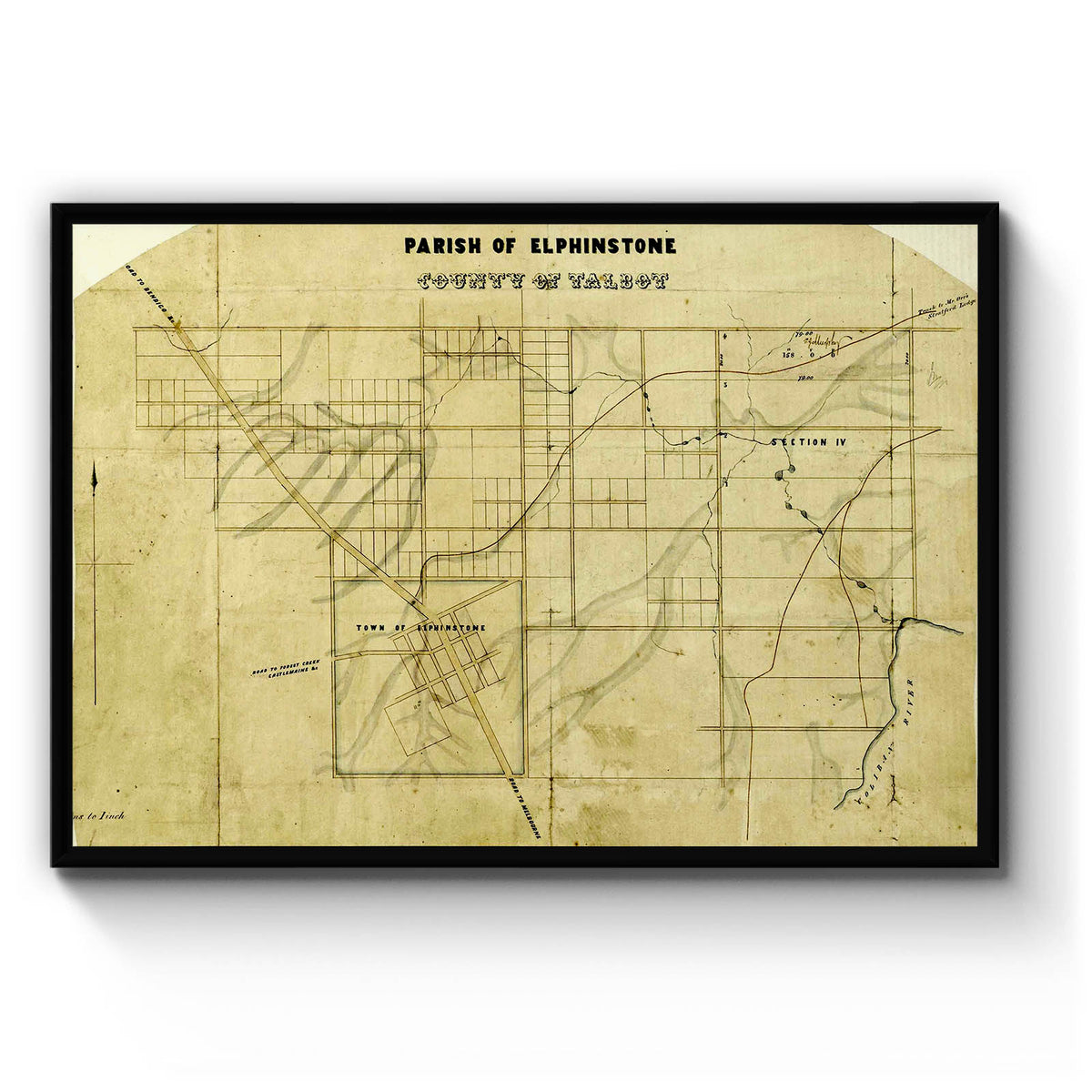 Elphinstone, Victoria Australia Vintage Map #3 (188-?) – Vintage Maps