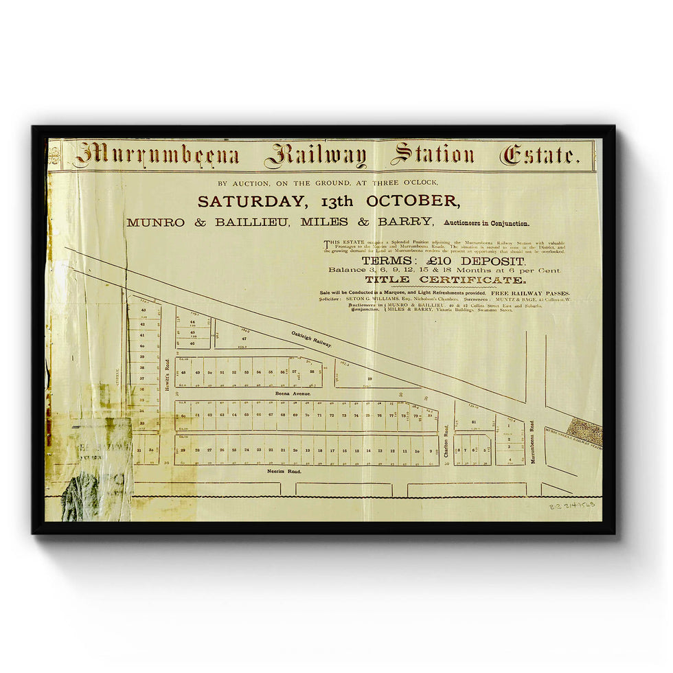 Murrumbeena, Victoria Vintage Maps