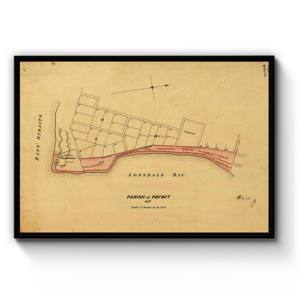 Point Lonsdale, Victoria Vintage Maps