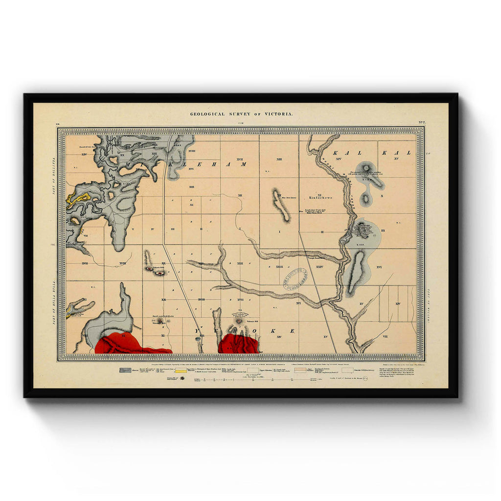 Mickleham, Victoria Vintage Maps