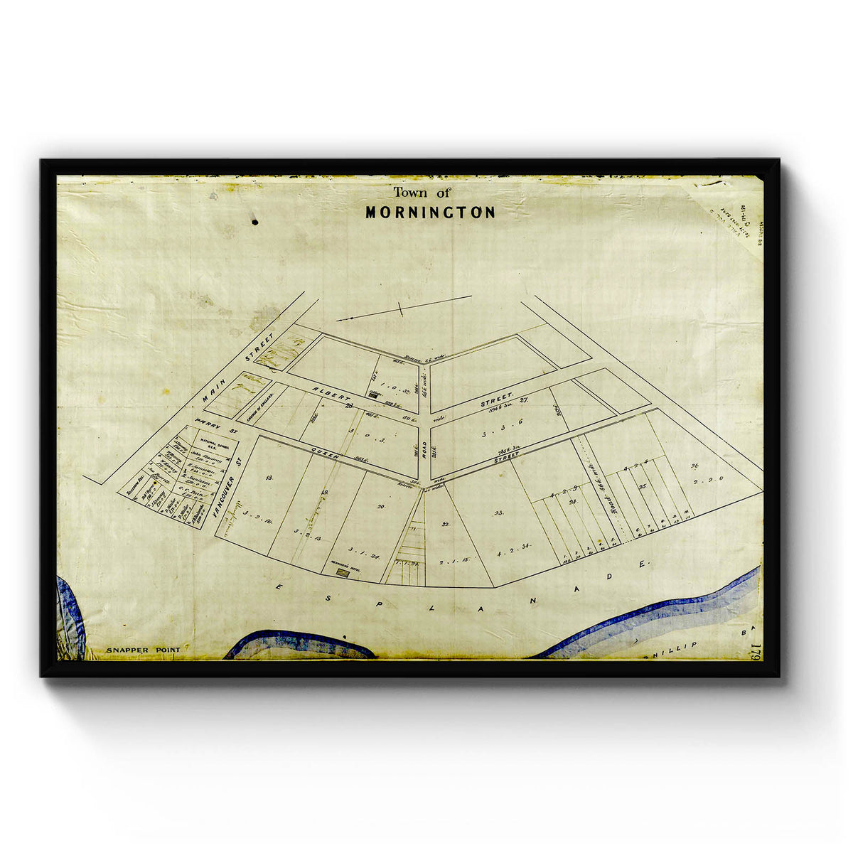 Mornington, Victoria Australia Vintage Map #12 (188-?) – Vintage Maps