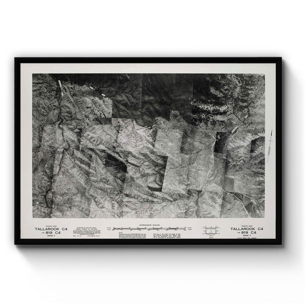 Tallarook, Victoria Vintage Maps