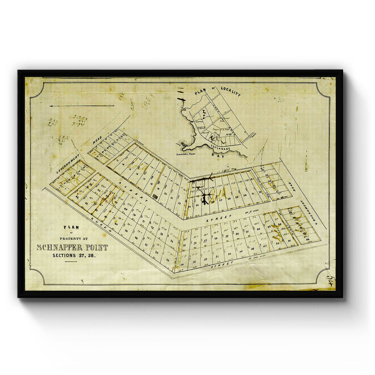 Mornington, Victoria Australia Vintage Map #13 (188-?) – Vintage Maps