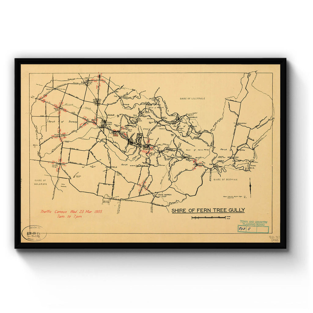Bayswater, Victoria Vintage Maps