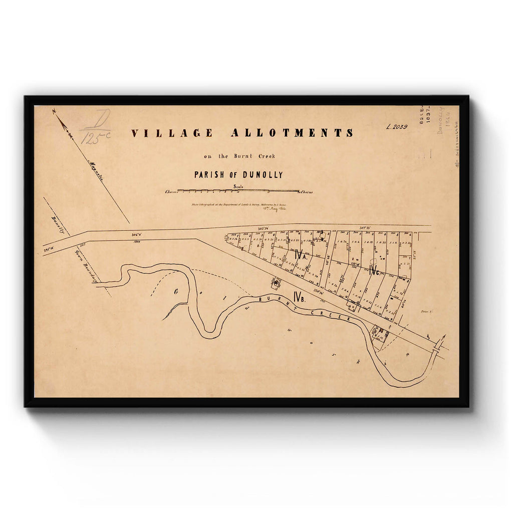 Dunolly, Victoria Vintage Maps