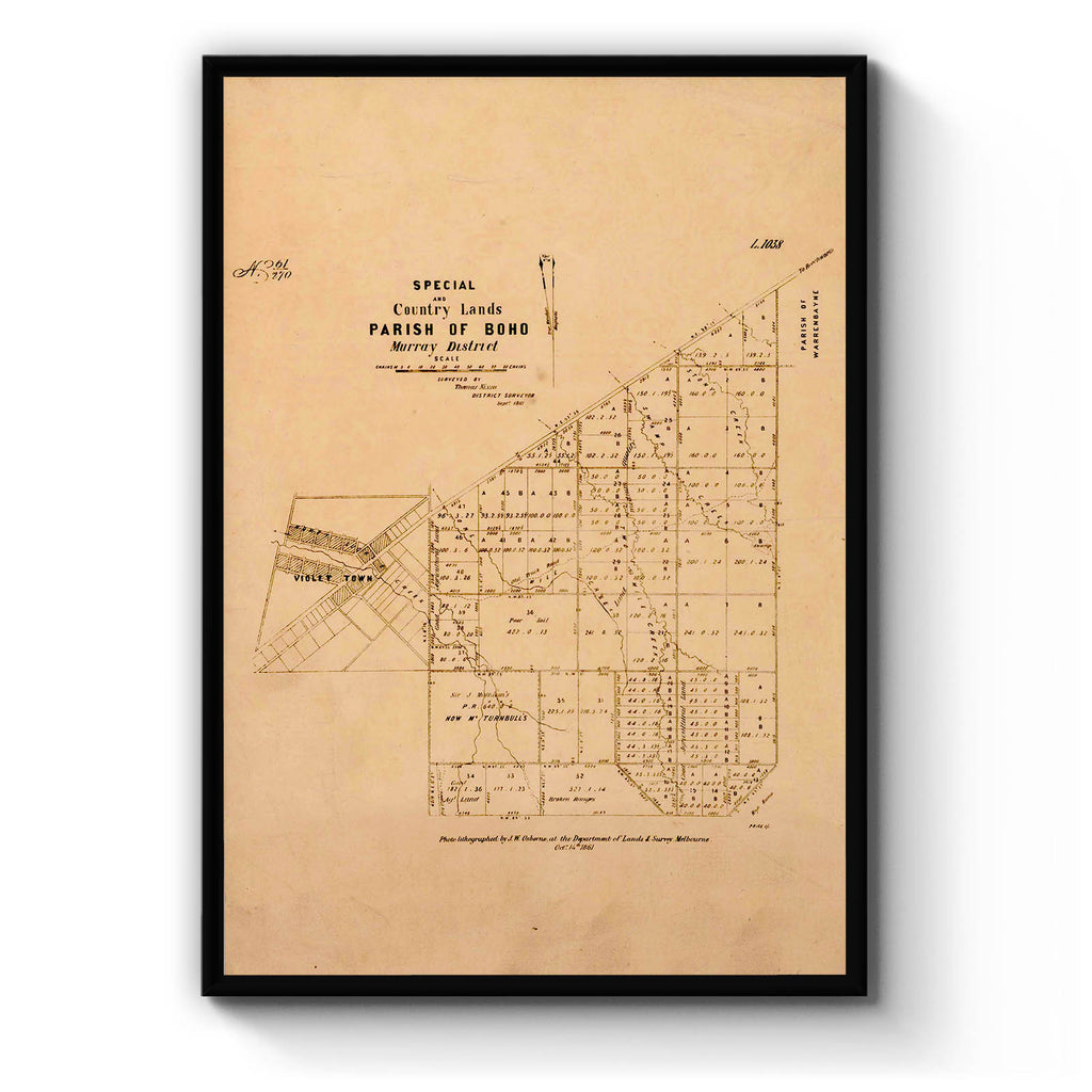 Violet Town, Victoria Vintage Maps