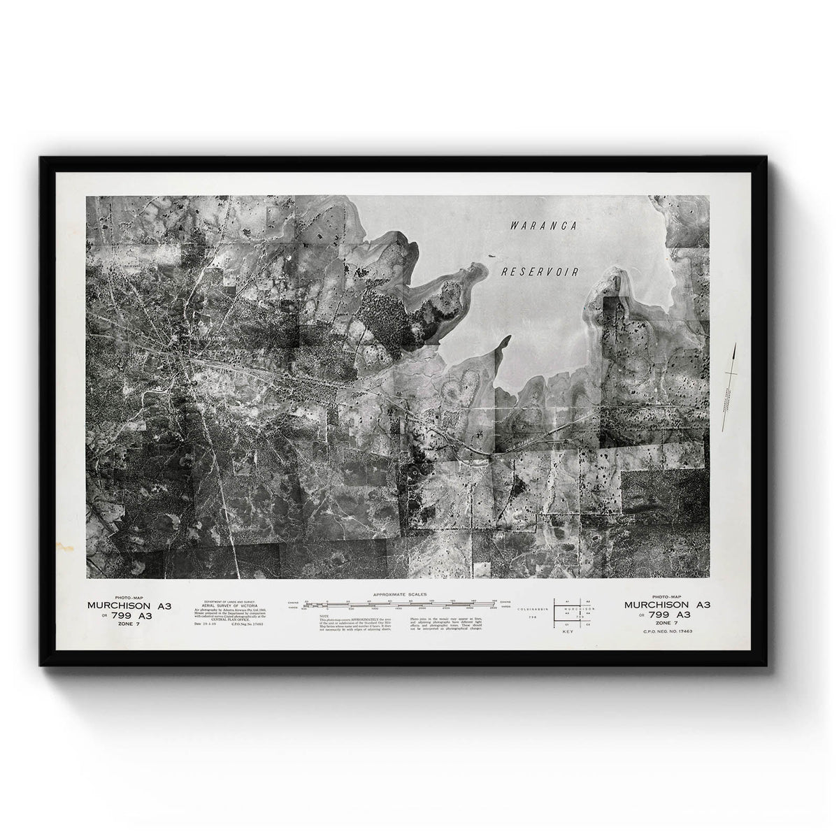 Rushworth, Victoria Australia Vintage Map #4 (1949) – Vintage Maps