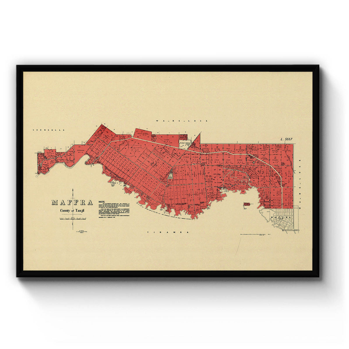 Maffra, Victoria Australia Vintage Map #2 (1946) – Vintage Maps