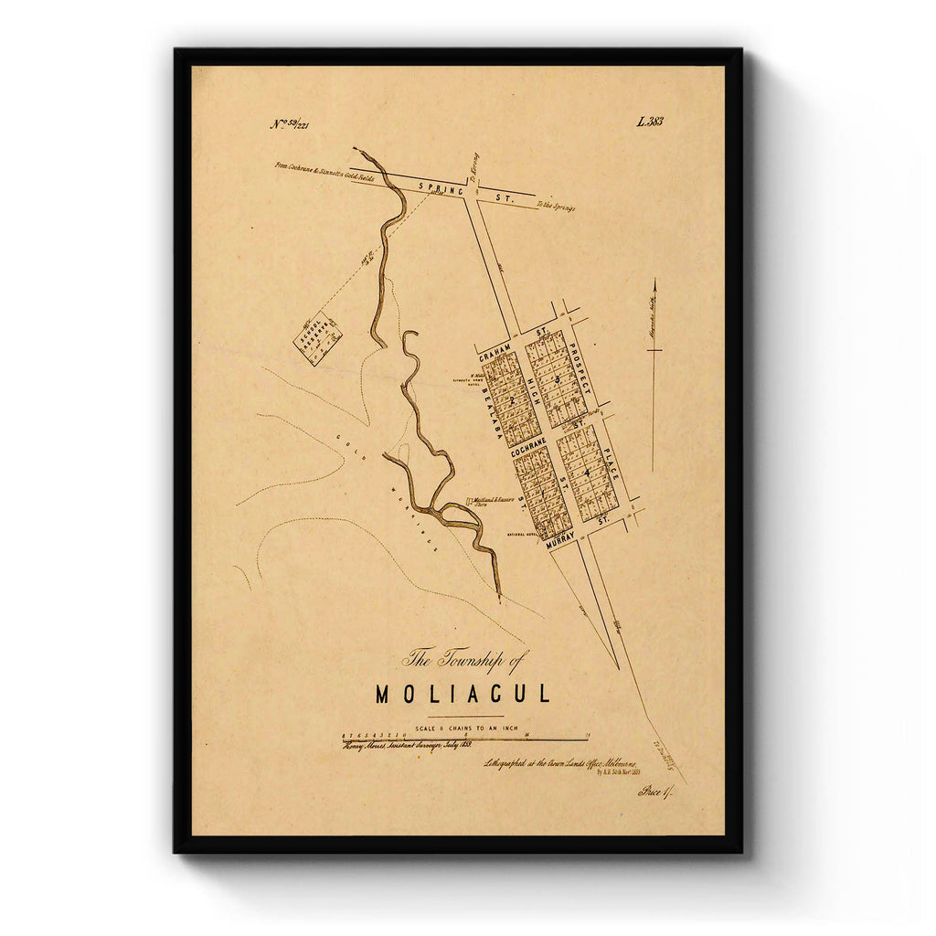 Moliagul, Victoria Vintage Maps