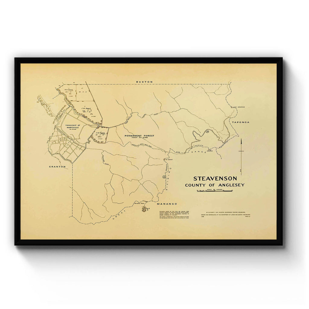 Marysville, Victoria Vintage Maps